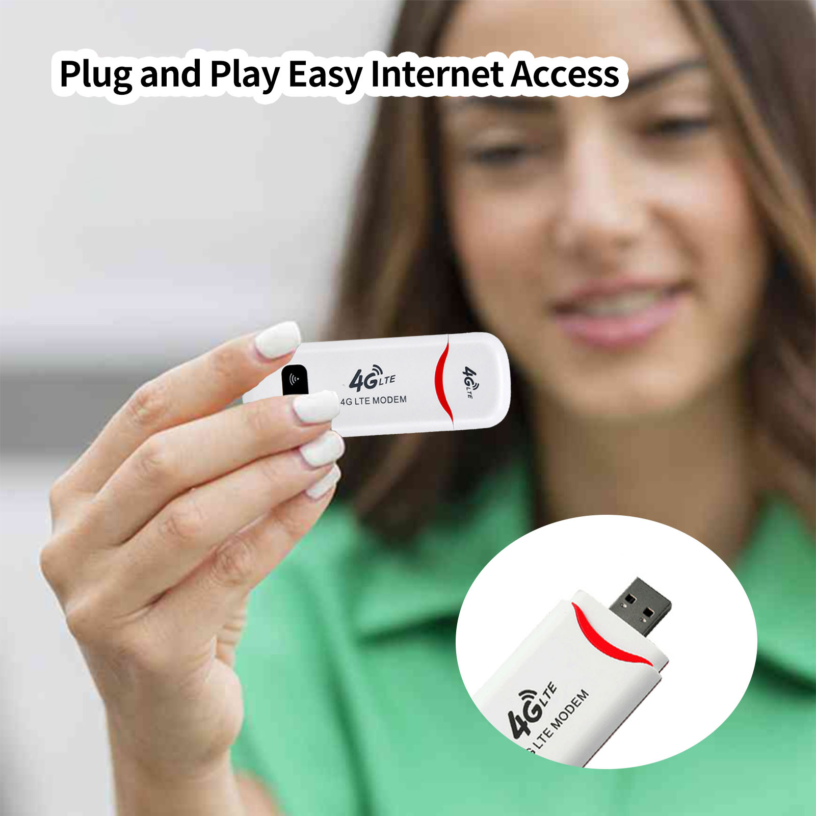 MODEM - ROUTEUR Routeur portatif sans fil WiFi 4G pratique à grande ...